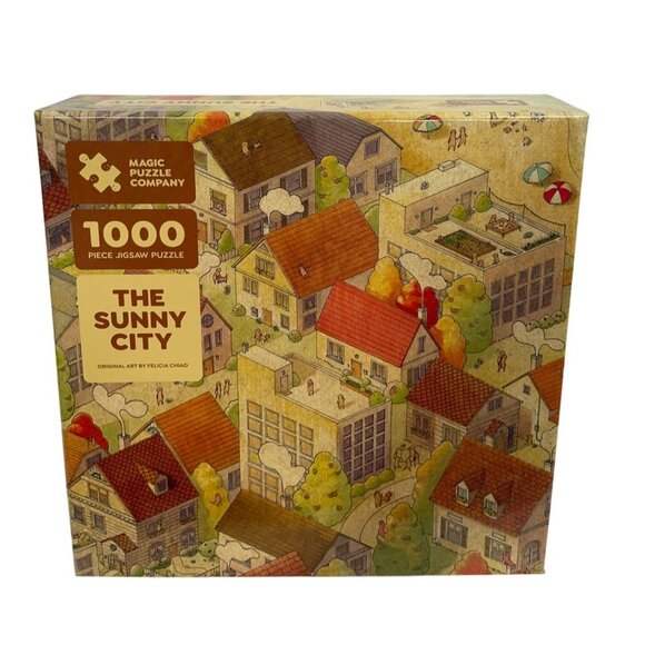 Magic Puzzle Company | Games | The Sunny City 00piece Jigsaw Puzzle ...